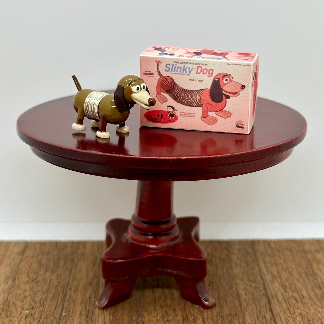 Miniature Slinky Dog in Box, 1/12 Scale - Etsy