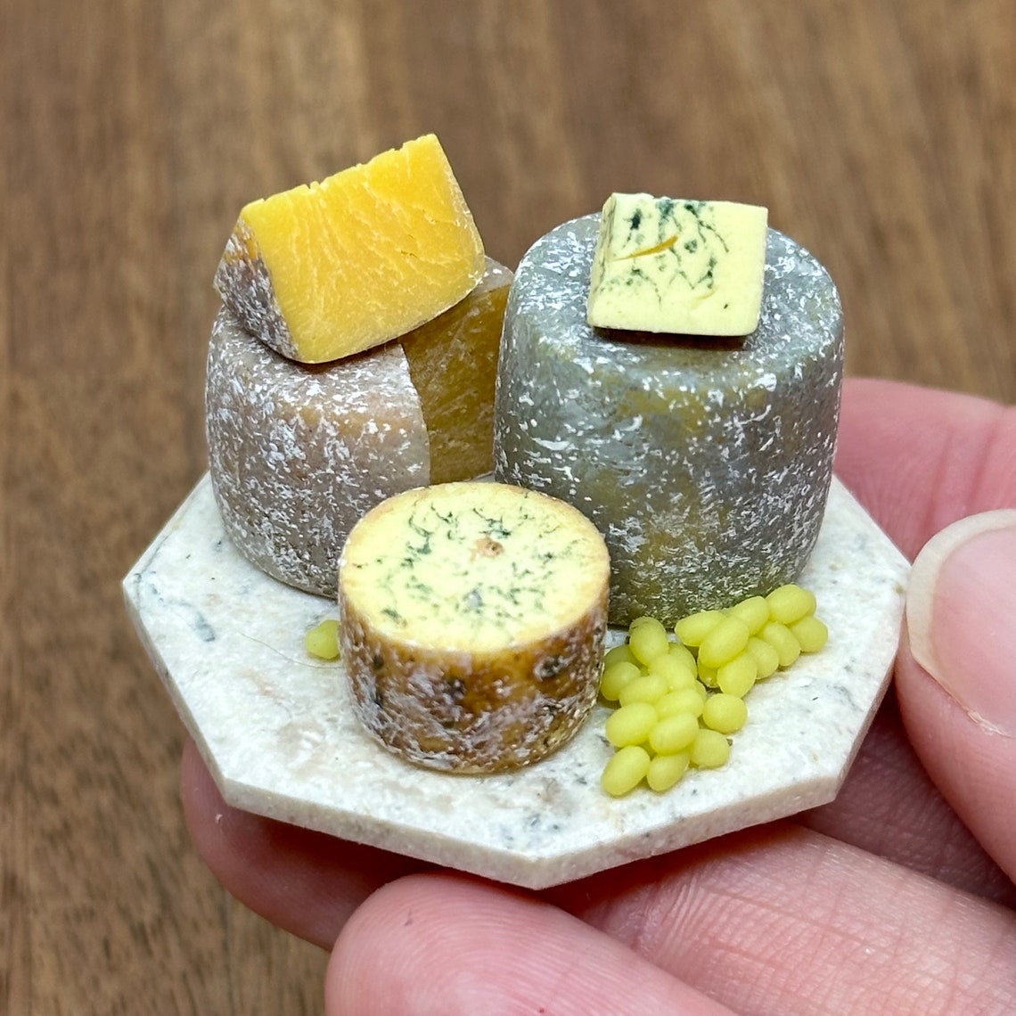 Miniature Handmade Cheese Board, 1/12 Scale - Etsy