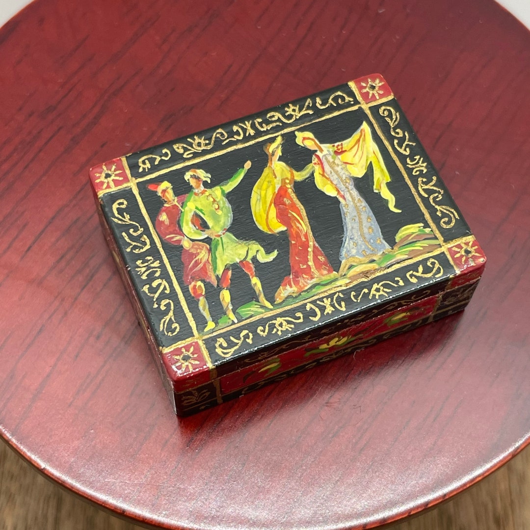 Natasha Hand Painted Box, 1/12 Scale - Etsy
