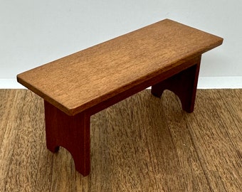 1/12 Miniature Bench, Mini Garden Decoration, Miniature Bench for ...