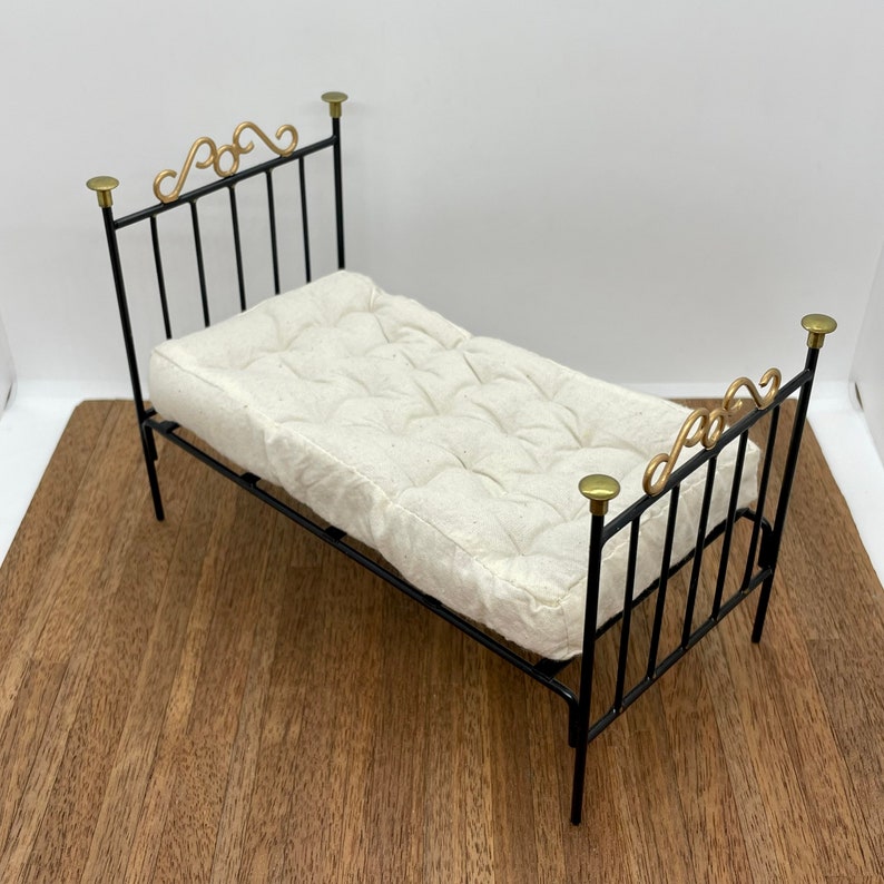 Miniature Handmade Victorian Single Bed, 1/12 Scale - Etsy