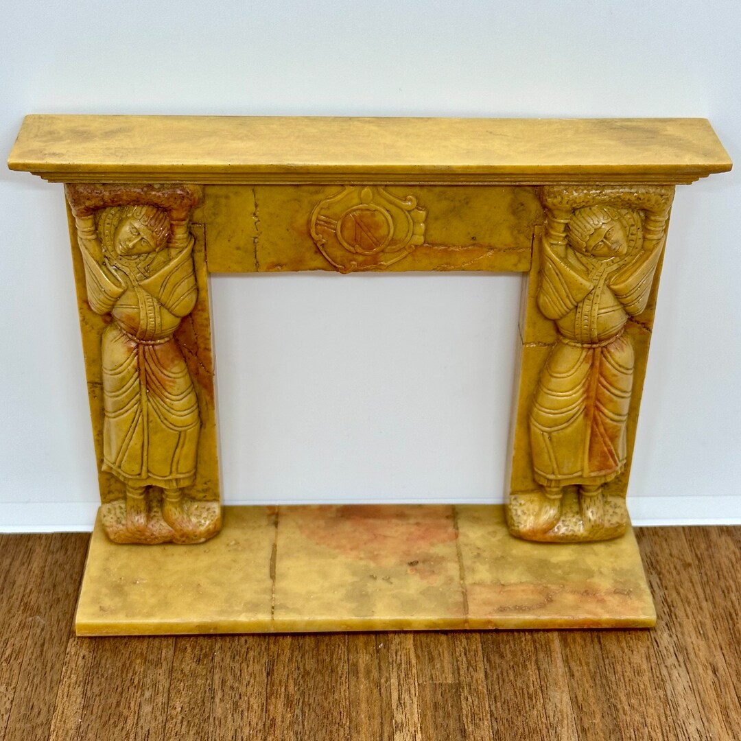 Miniature Hand Finished Resin Fireplace, 1/12 Scale - Etsy