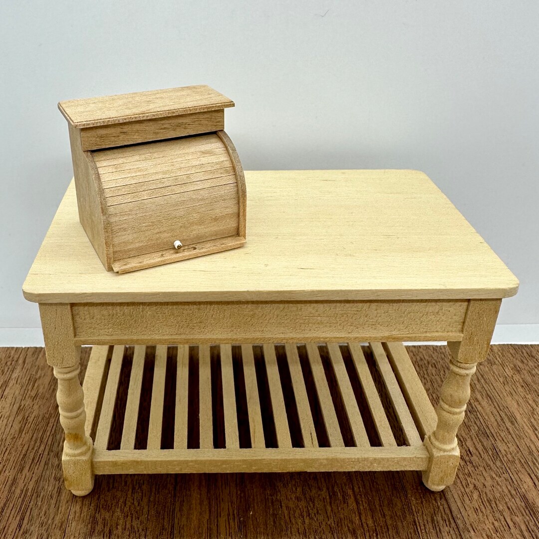 Miniature Handmade Bread Box, 1/12 Scale - Etsy