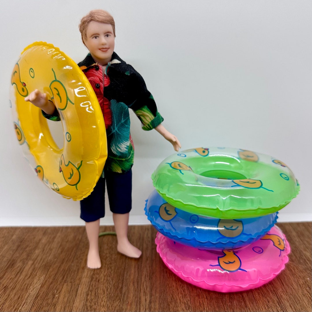 Miniature Handmade Pool Float, 1/12 Scale - Etsy