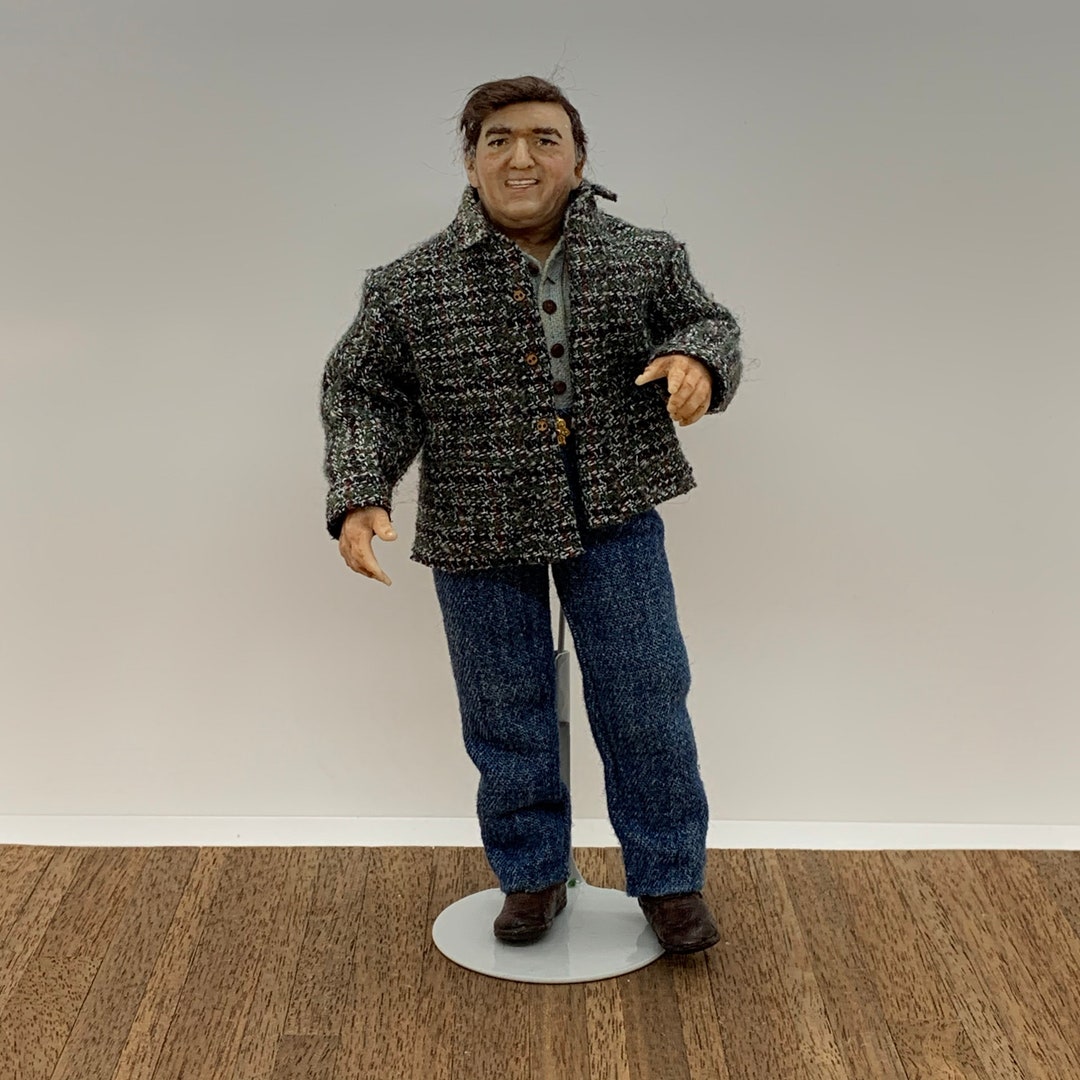 Miniature Hand Sculpted Male Figure, 1/12 Scale - Etsy