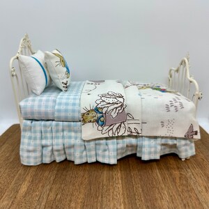 Miniature Hand Finished Dressed Single Bed, 1/12 Scale - Etsy