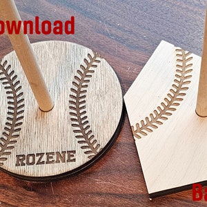 Baseball Ring Holder Digital Download | Laser Cut File | SVG ...