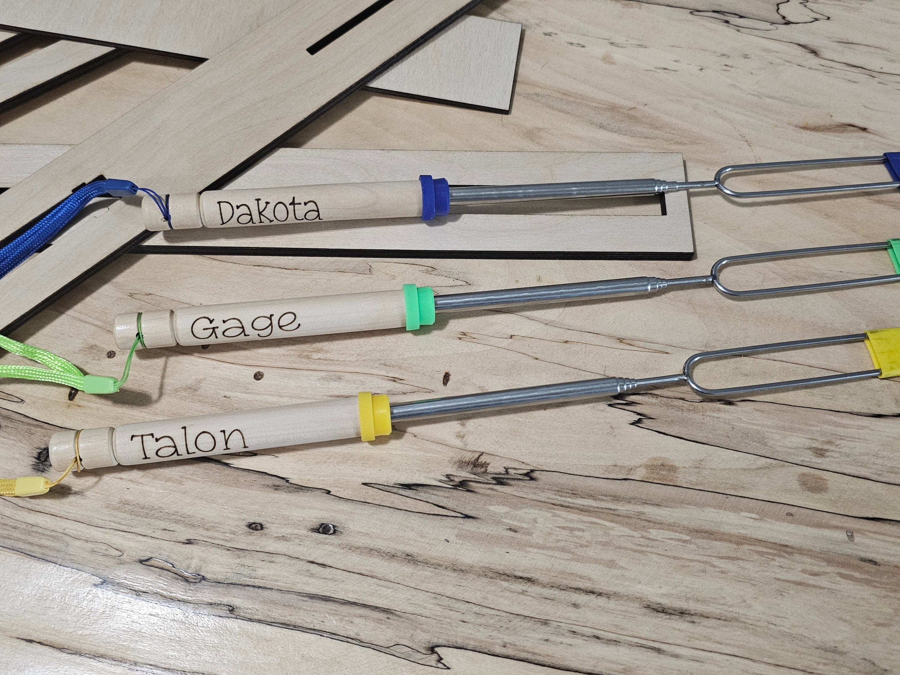 Roasting Stick Camping Glamping Fire Personalized Smore Sticks Campfire ...