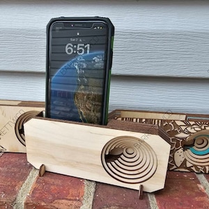 Wooden Phone Amplifier - Etsy