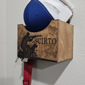 Personalized Layered Duck Hunting Hat Holder | Leash Holder - Etsy