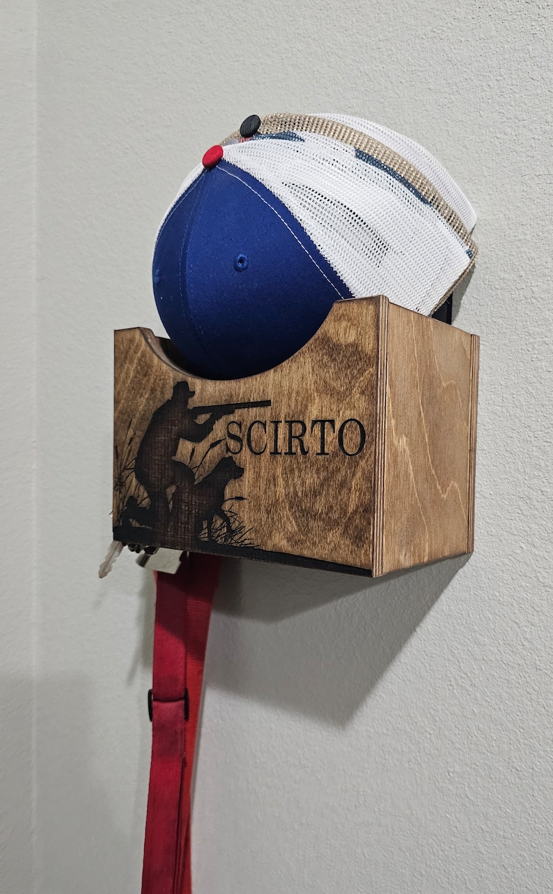 Personalized Layered Duck Hunting Hat Holder Leash Holder - Etsy