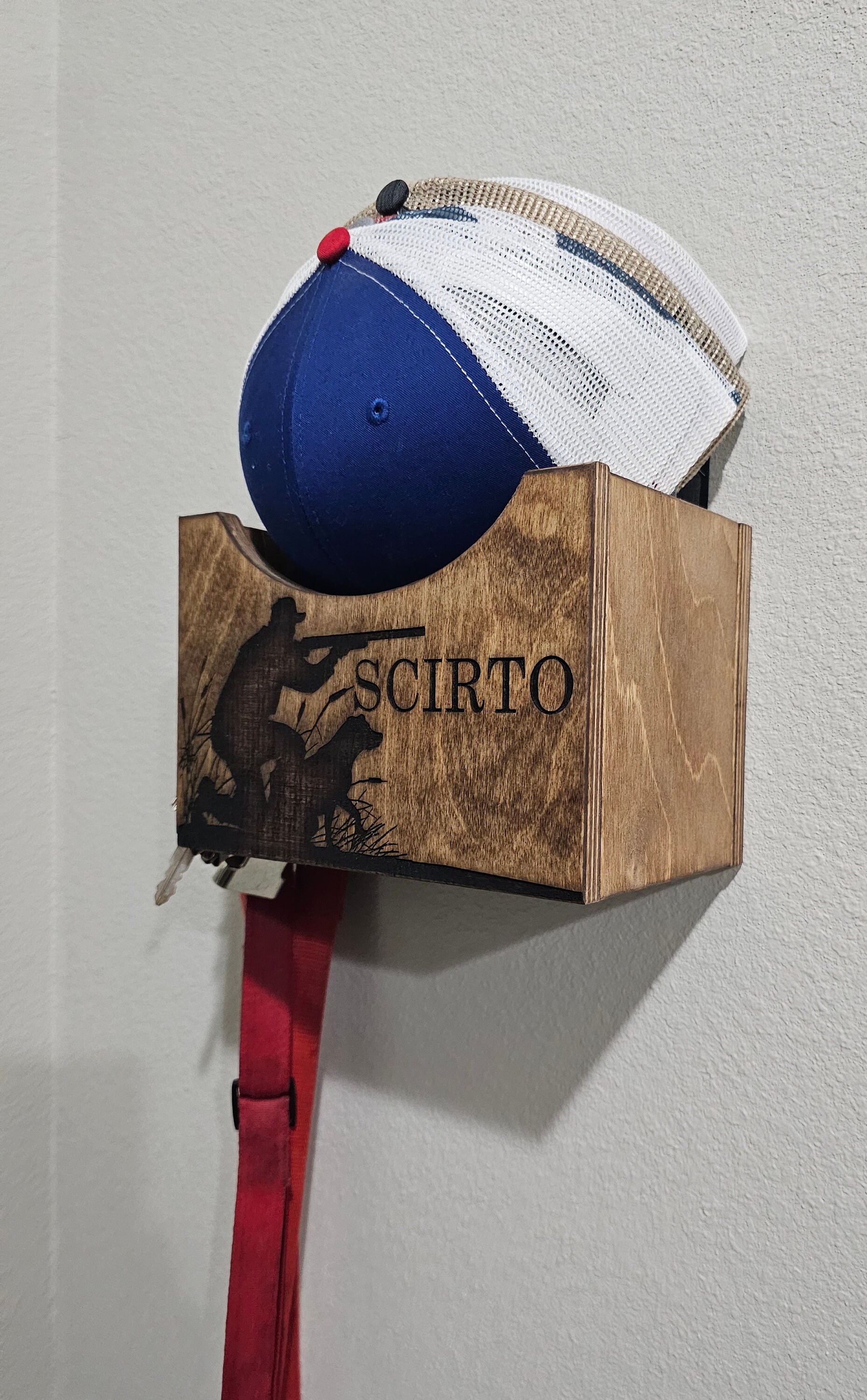 Personalized Layered Duck Hunting Hat Holder Leash Holder - Etsy