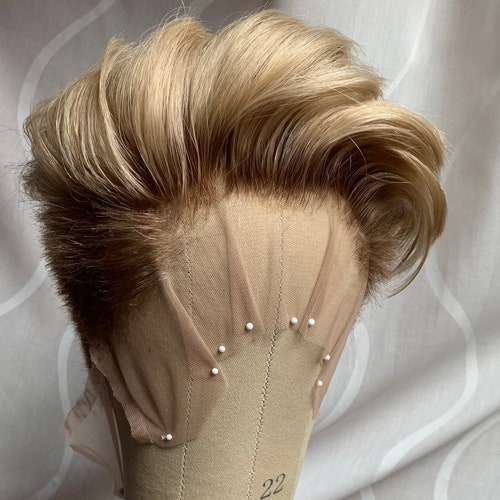 Beach Blonde Full Lace Human Hair Boy Wig - Etsy