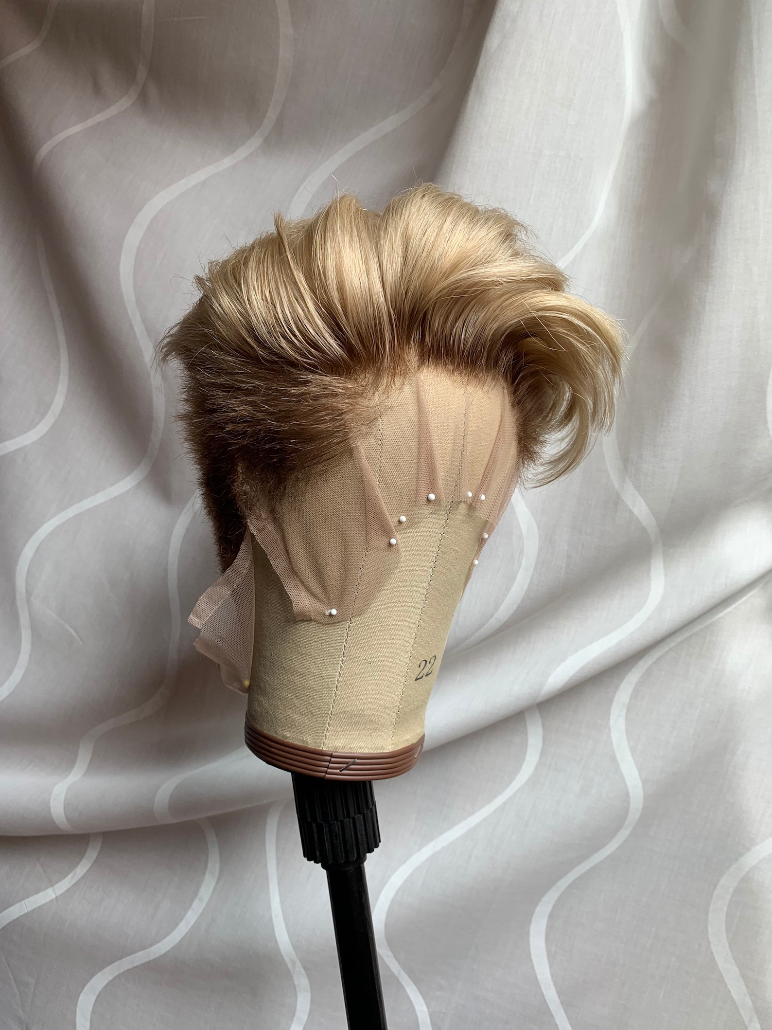 Beach Blonde Full Lace Human Hair Boy Peluca - Etsy