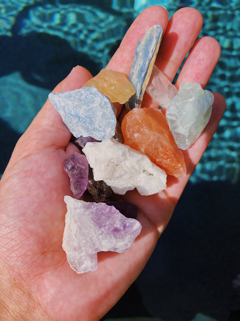 Bulk Crystal Blend | Assorted Crystal Mix | Raw Gemstone Mix | Rough ...