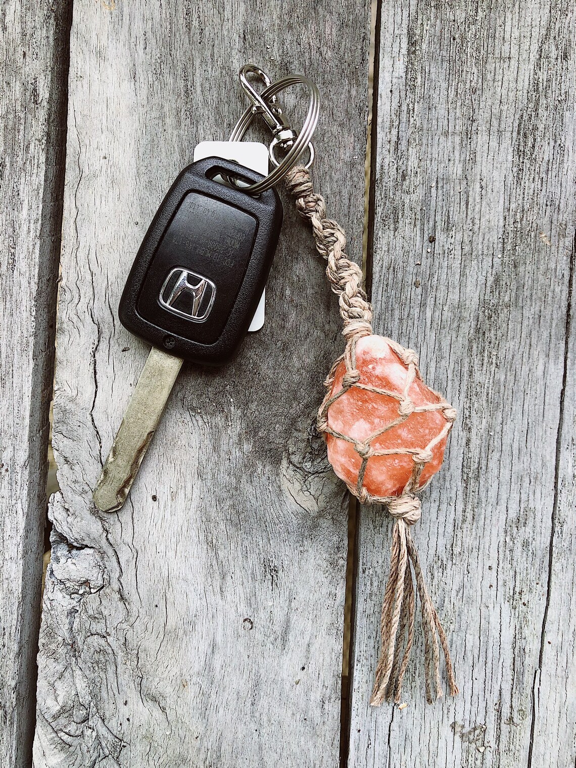 Himalayan Salt Rock Keychain Salt Rock Decor Crystal | Etsy