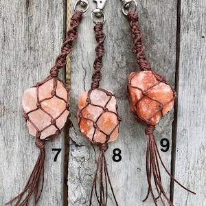 Himalayan Salt Rock Keychain Salt Rock Decor Crystal | Etsy