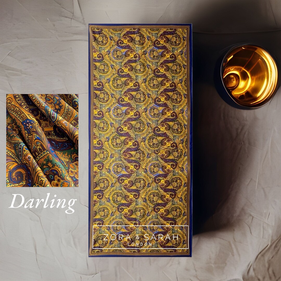 Darling Paisley Drape-over Neck Shoulder Shawl Scarf 180cmx45cm - Etsy