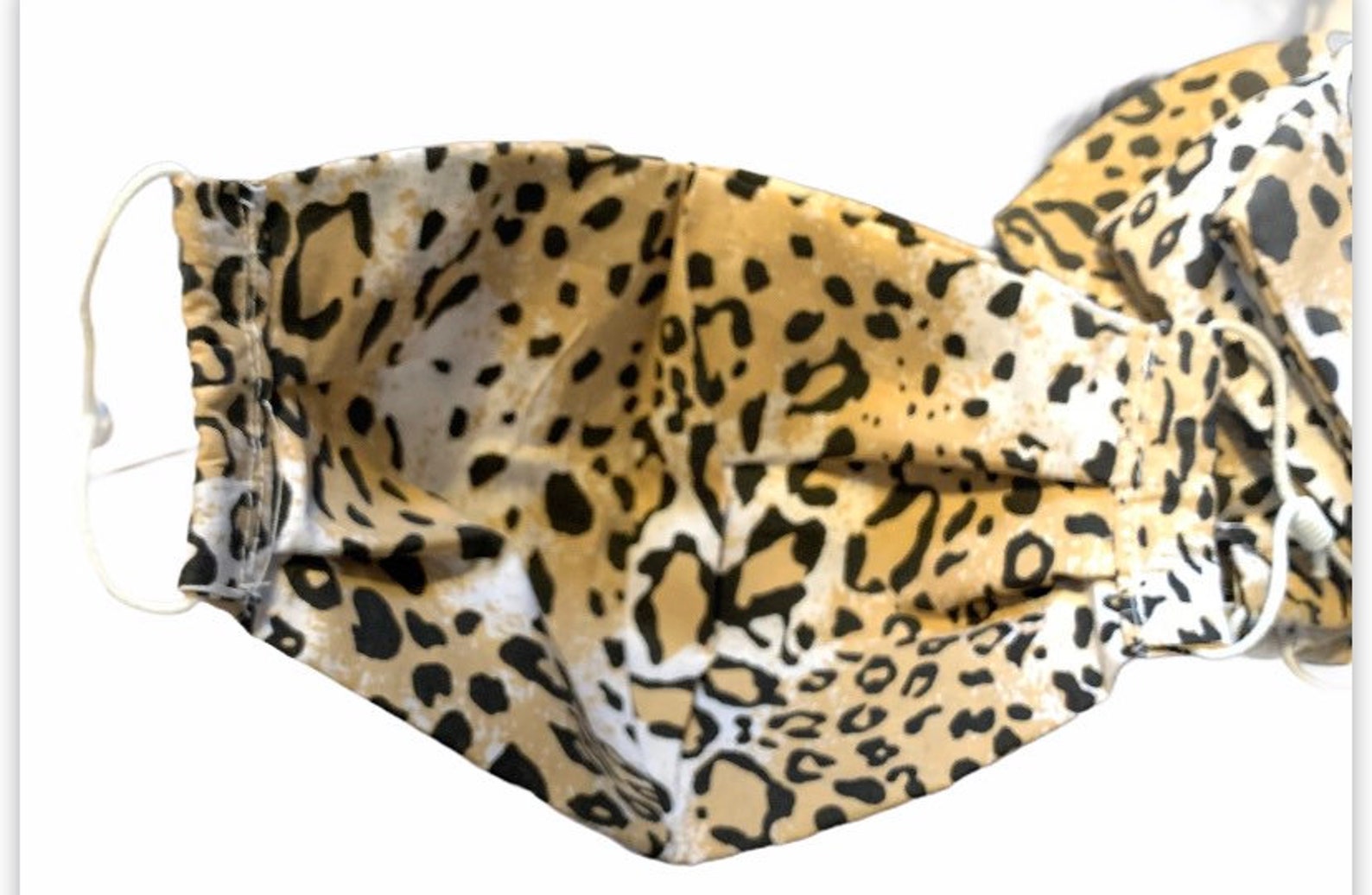 Face Mask Leopard Print Comfortable Breathable Reusable Face Mask With ...