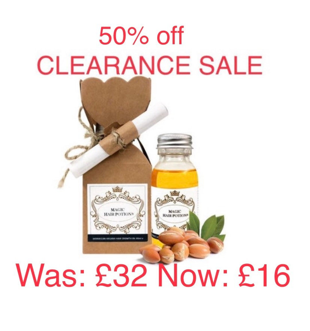 Magic Hair Potion Organic Moroccan Argana Hair Growth Oil 60ml - Etsy UK