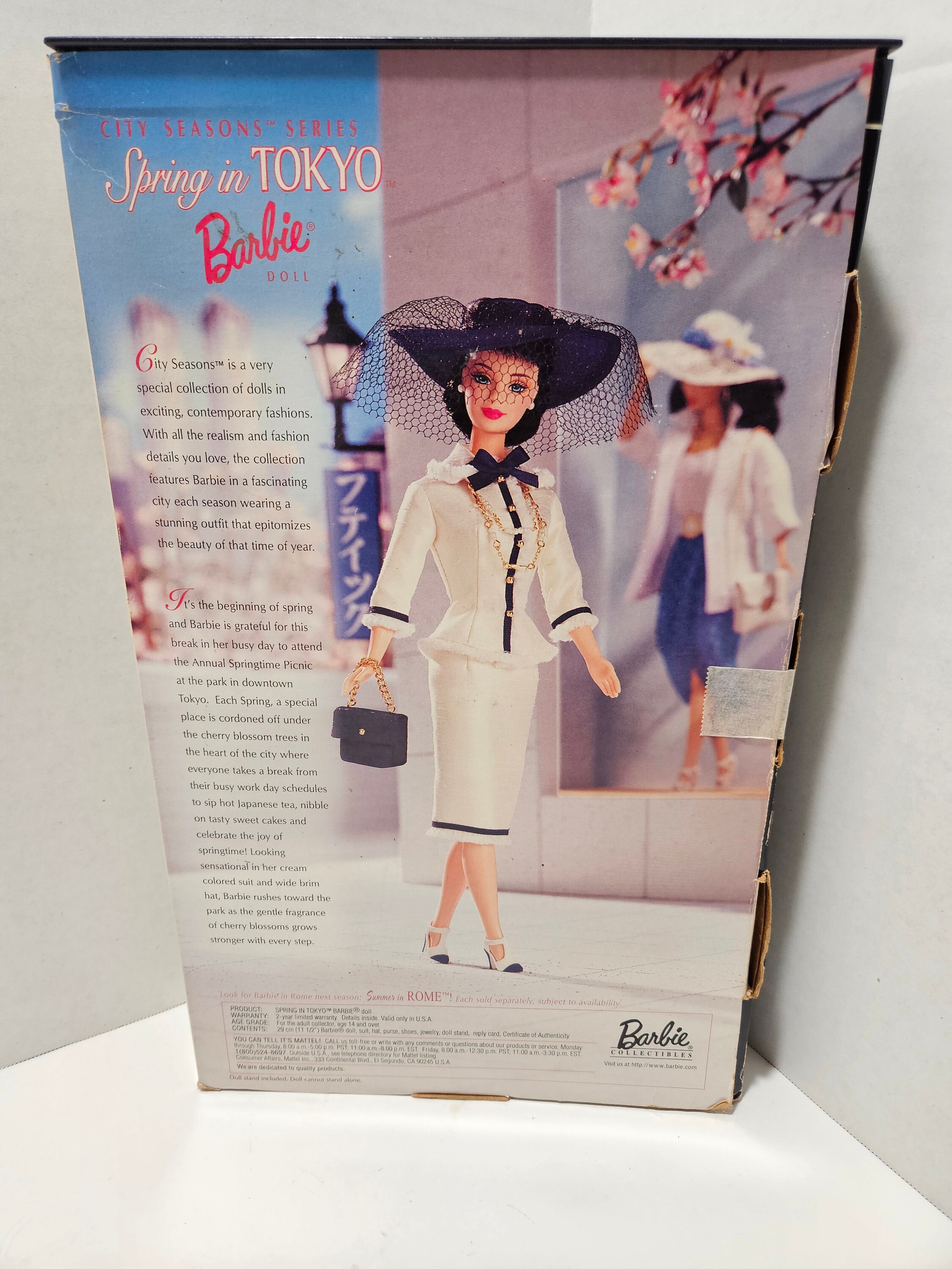 1999 Spring in Tokyo City Barbie - Etsy