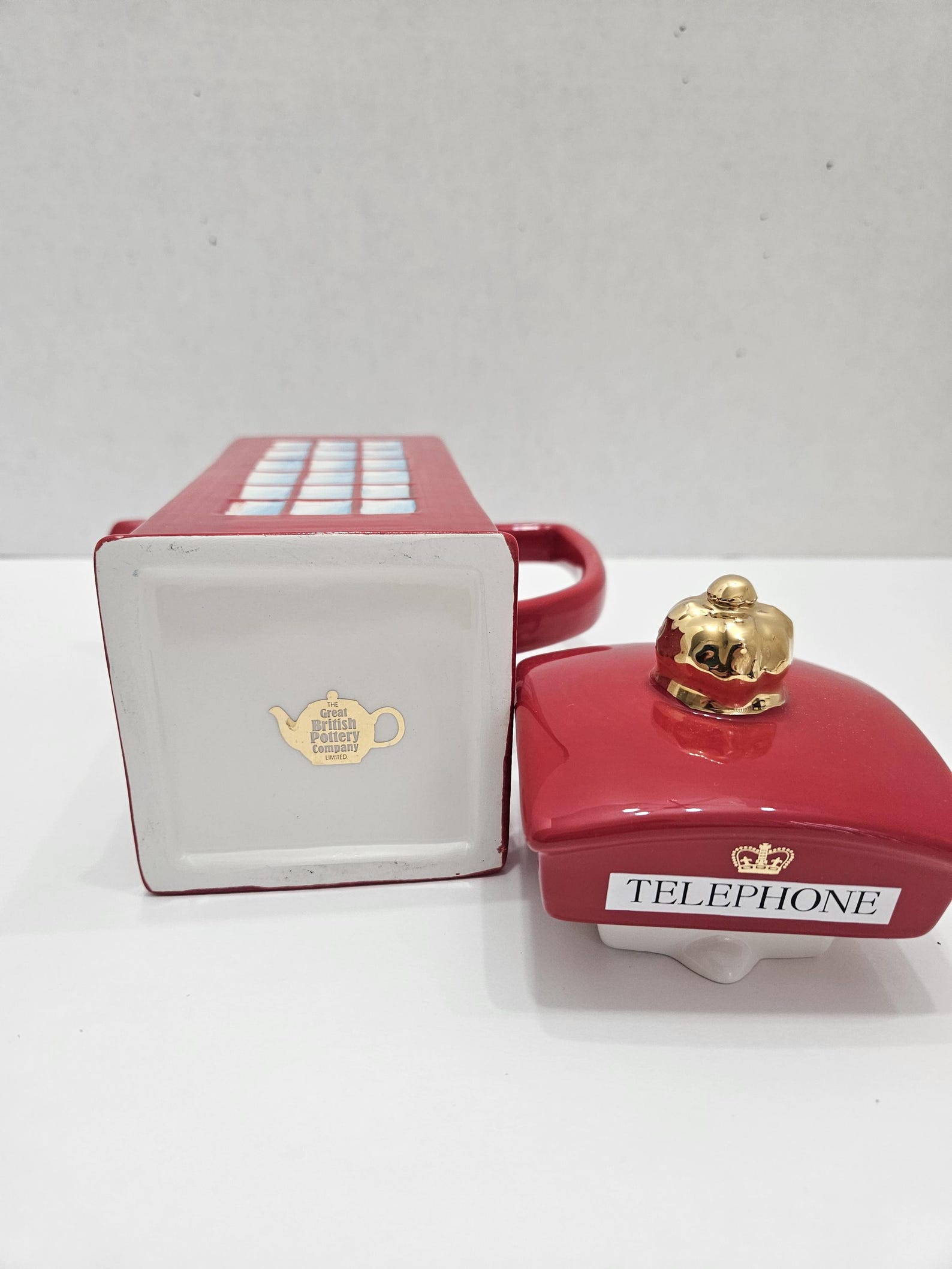 London Telephone Booth Teapot - Etsy