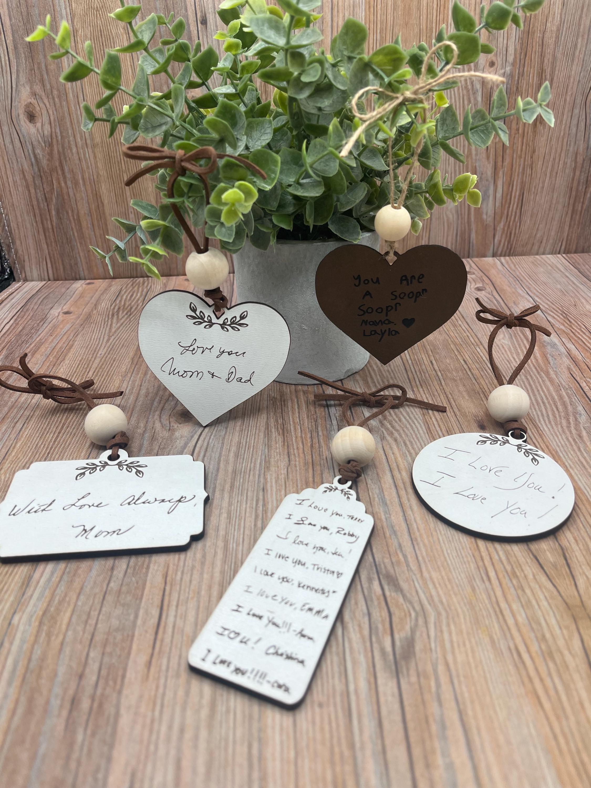 Handwritten Note, Handwritten Ornaments, Loved Ones Handwriting ...