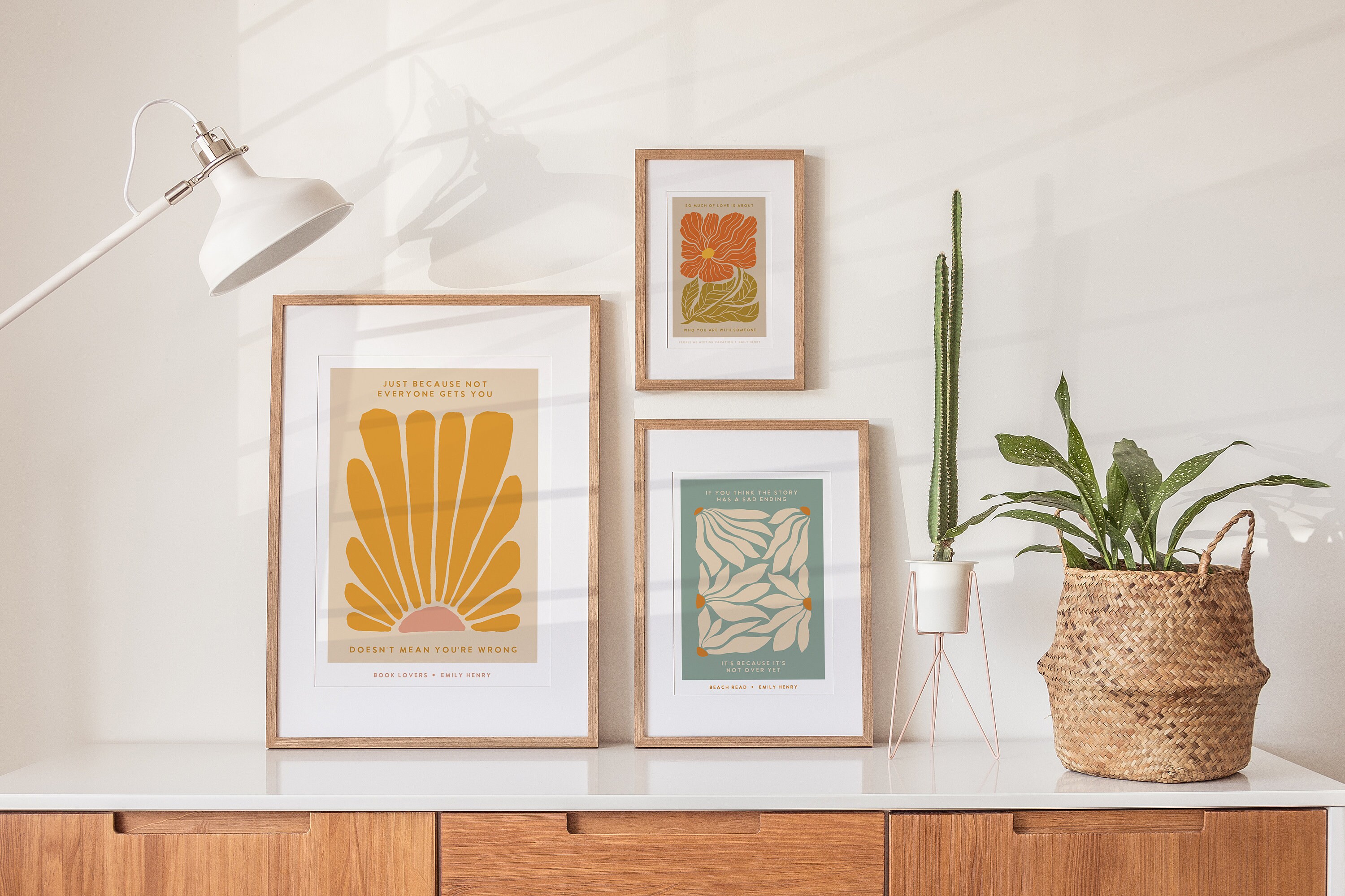 Book Lovers Quote Art Print / Emily Henry Book Art / Bookish - Etsy