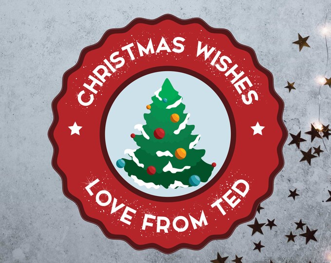 Spread Joy, Not Germs – Festive Novelty Christmas Vinyl Stickers for ...