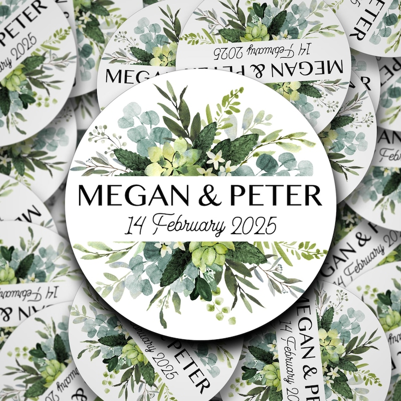 Wedding Stickers - Etsy