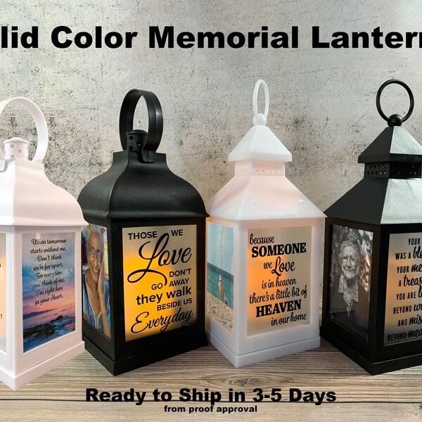 Sympathy Lantern - Etsy