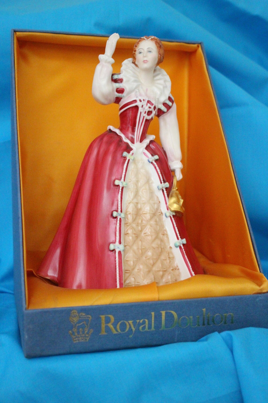 Queen Elizabeth I Royal Doulton Boxed With Certification - Etsy