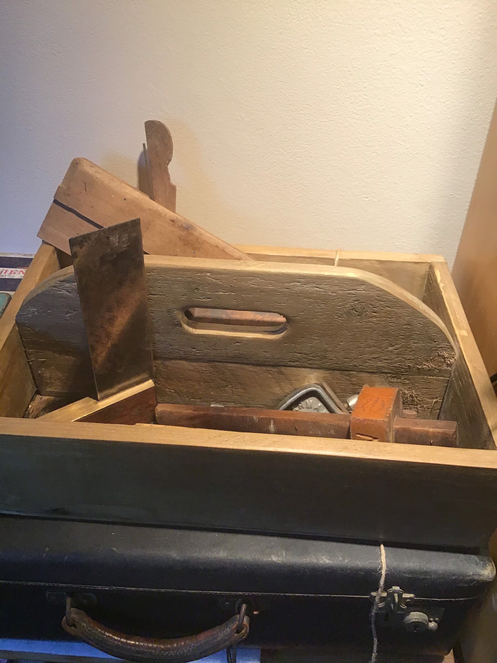 Wooden Garden Trug / Tool Box Handmade Tray Storage Box | Etsy