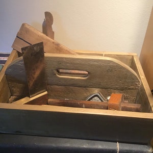 Wooden Garden Trug / Tool Box - Handmade Tray ~ Storage Box - Plant ...