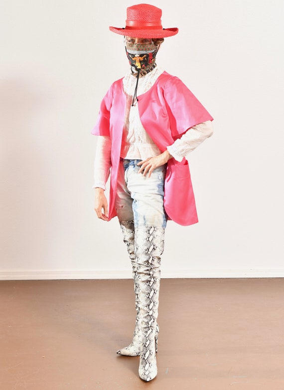 Pretty in Pink/ Pink Dinner Jacket/ Pink Opera Jacket… - Gem