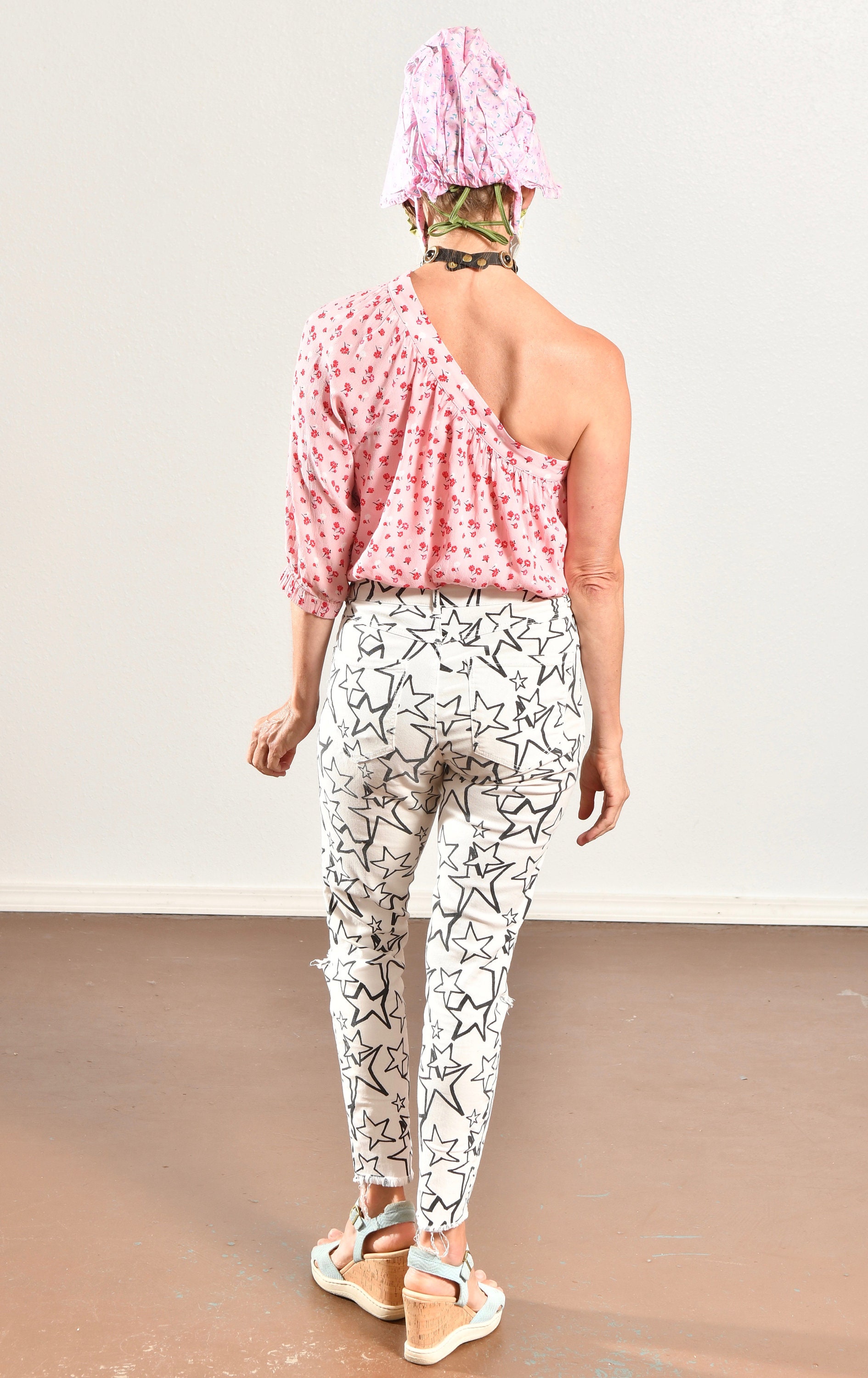 Pink Cotton Bonnet/ Pink Easter Bonnet/ Cotton Bonnet/ Cotton - Etsy