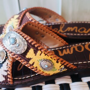 Southwest Sandals, Western Slides, Cowboy Mules, Hagen Slide Sandal ...