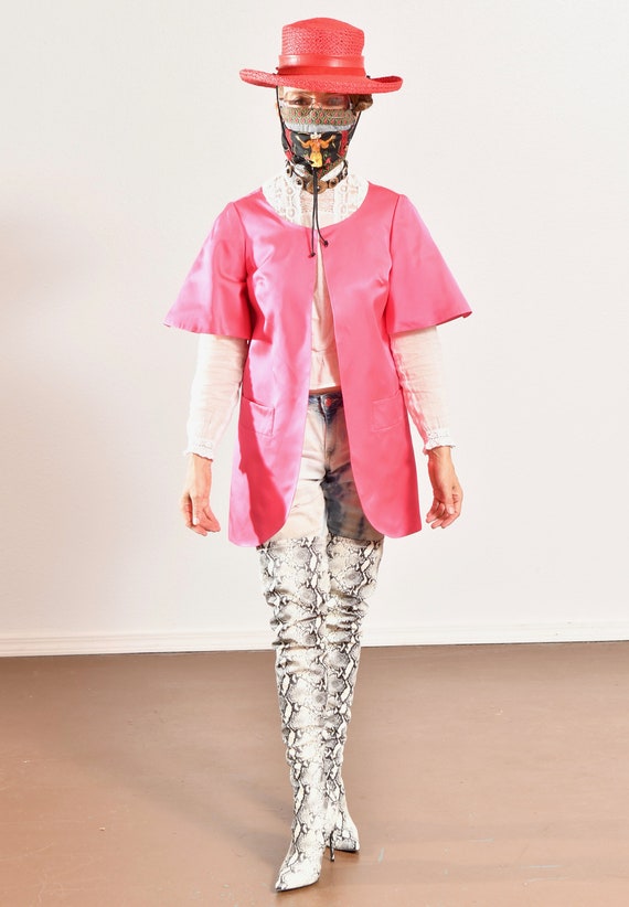 Pretty in Pink/ Pink Dinner Jacket/ Pink Opera Jacket… - Gem