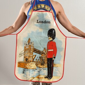Vintage London Guard Apron/ Tower Bridge London Apron/ Kitsch - Etsy