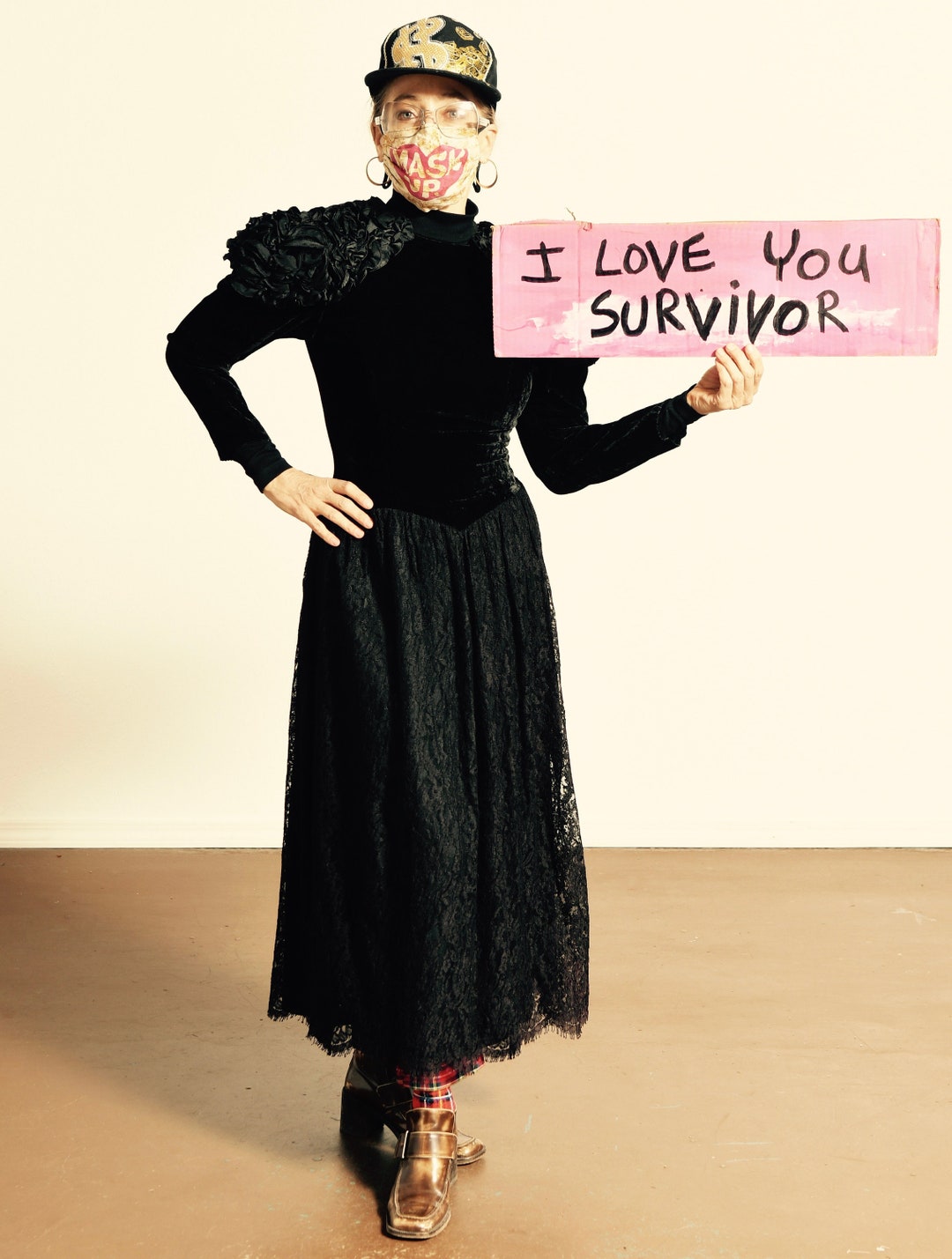 Rare Gunne Sax Black Lace Velvet Dress, 80's Jessica Mcclintock, Puff ...
