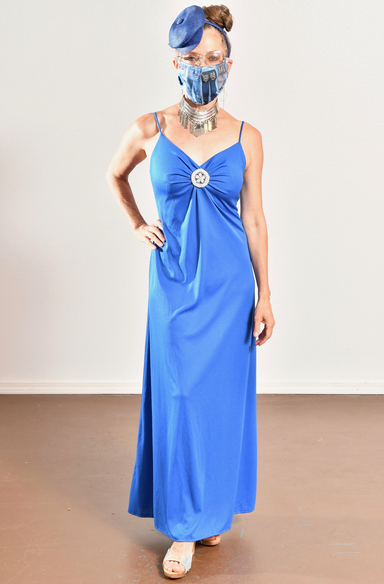 Nadine/ 70's Prom Dress/ 70's Evening Dress/ Vintage - Etsy