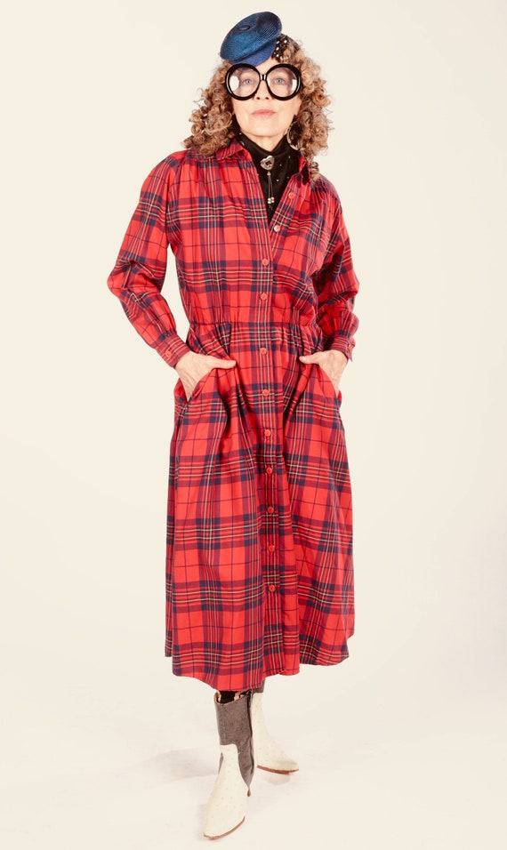 vintage plaid 80s tartan - Gem