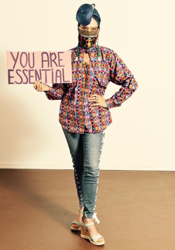 Rodeo Western Wear/ 80's Western Shirt/ 80's Southwes… - Gem