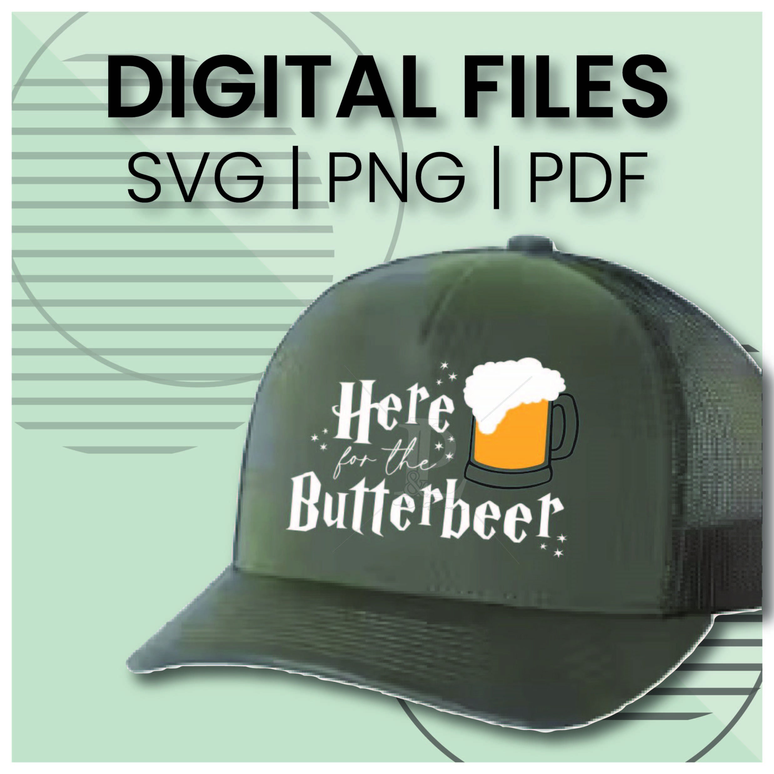 Here for the Butterbeer | SVG - PNG - PDF - Etsy
