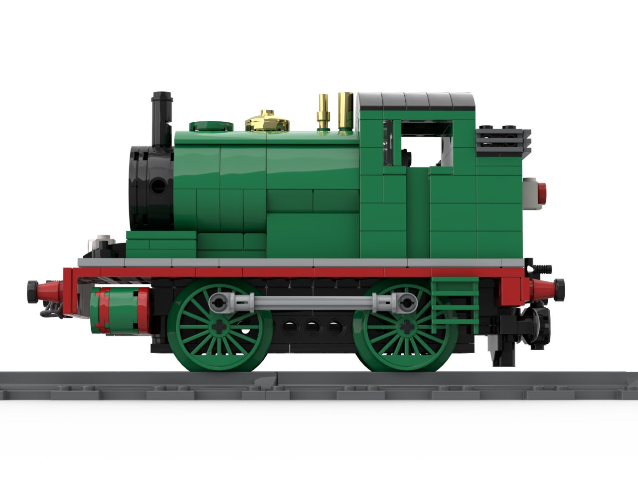 INSTRUCTIONS to Build a LEGO Percy the Small Engine (GWR Saddle Tank ...