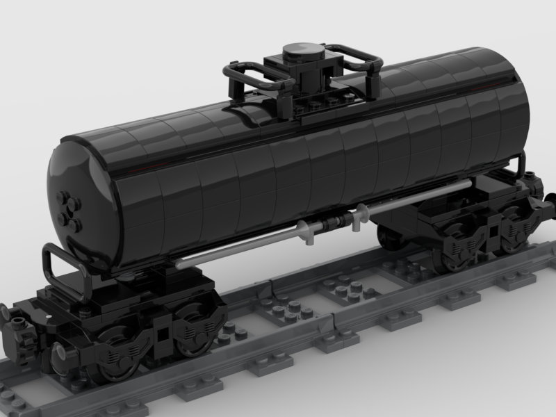 INSTRUCTIONS to Build a Custom LEGO Tanker Car for LEGO City - Etsy
