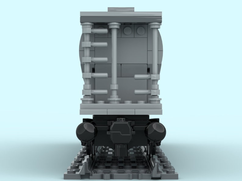 INSTRUCTIONS to Build a Custom LEGO Hopper Car for LEGO City Trains - Etsy