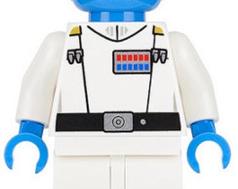 Lego Custom Star Wars Grand Admiral Thrawn Minifigure Rebels - Etsy