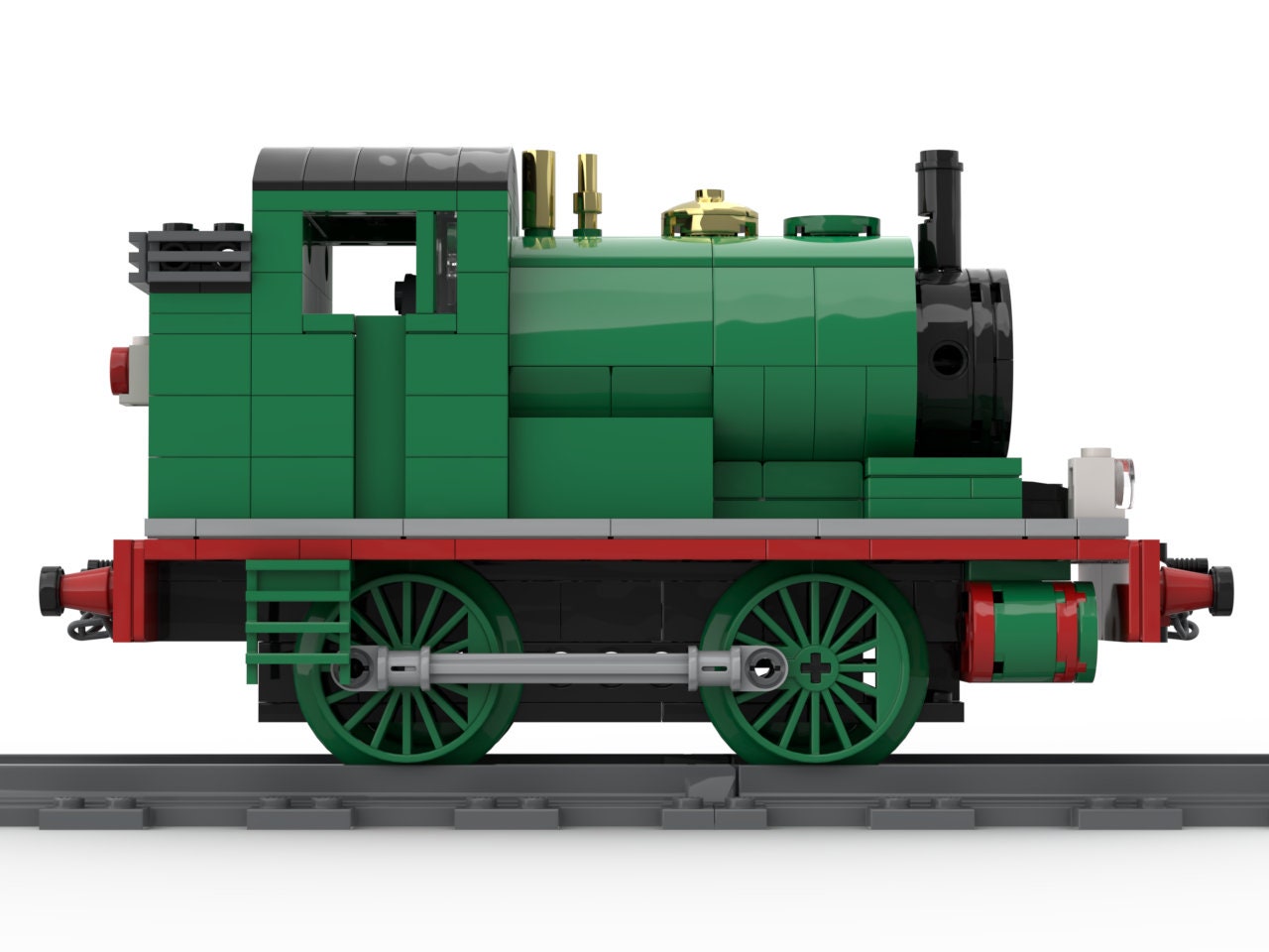 INSTRUCTIONS to Build a LEGO Percy the Small Engine (GWR Saddle Tank ...