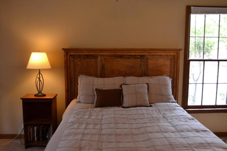 Wooden Craftsman Headboard With Picture Frame Accents, Queen or King ...